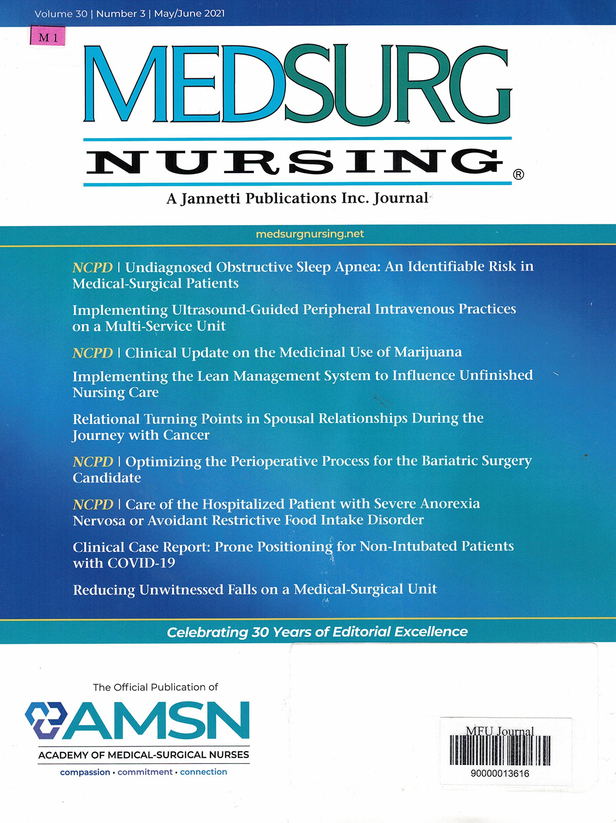 Medsurg Nursing – Current Contents Service