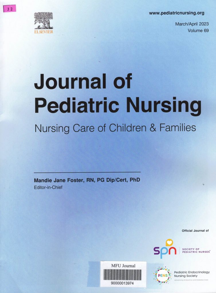 Journal of Pediatric Nursing – Current Contents Service