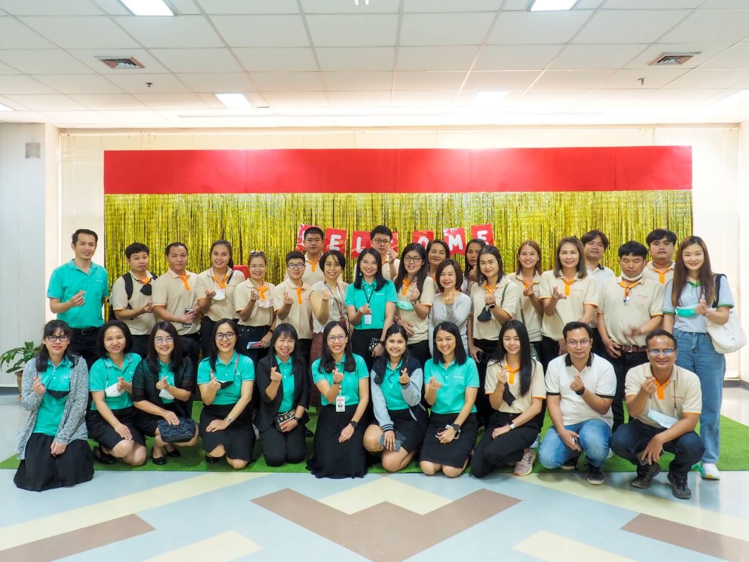 ผู้บริหารและบุคลากรจากบริษัท สิงห์ปาร์ค เชียงราย ศึกษาดูงานสำนักงานสีเขียว